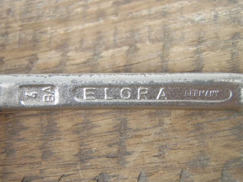 Vintage Elora Double Ended Spanner Box End Wrench 4BA 6BA - Etsy