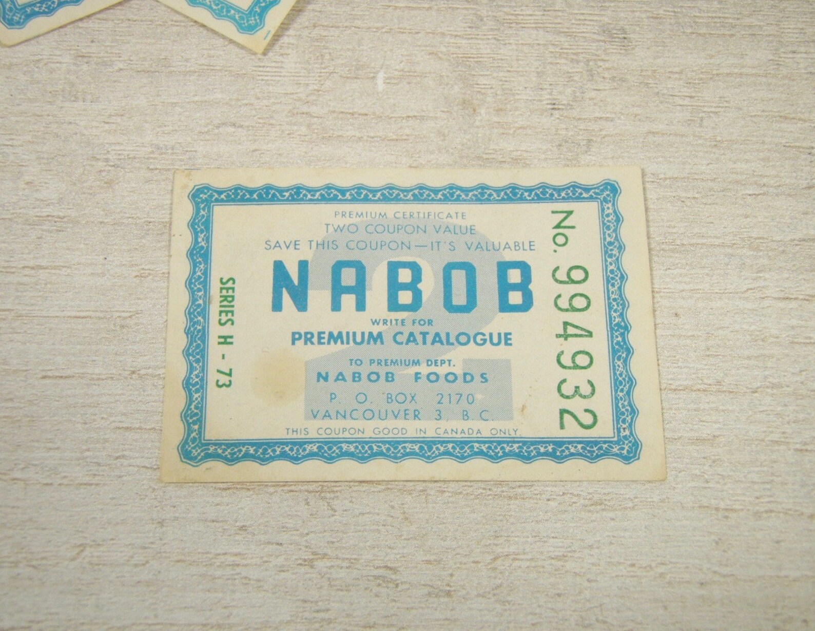 Lot of 35 Vintage Nabob Coffee Advertising Coupons FREE - Etsy