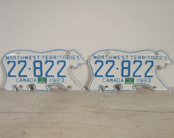 Polar Bear License Plate - Etsy