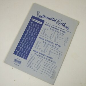 Vintage Music Book - Rubank Intermediate Method Saxophone by J.E ...