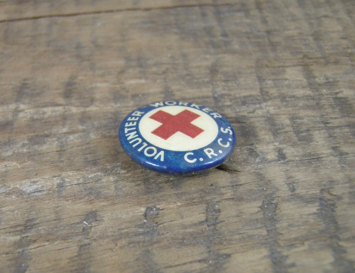 Vintage 1940s Era Canadian Red Cross Society Volunteer Worker - Etsy