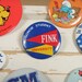 Vintage 1960s Era Fink University Honor Student Full Colour Pin Back ...