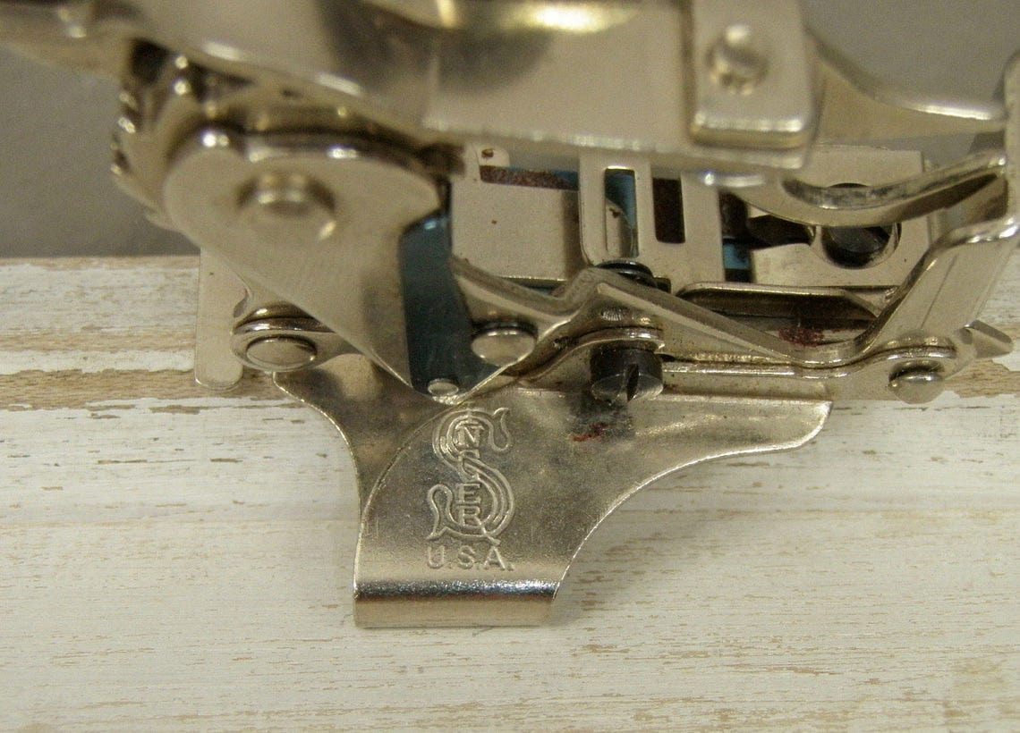 Vintage Singer Sewing Machine Ruffler Foot Accessory - Etsy