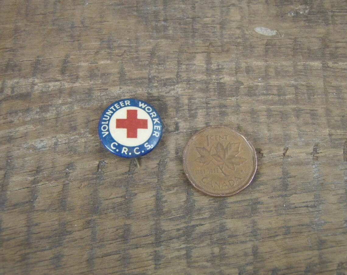 Vintage 1940s Era Canadian Red Cross Society Volunteer Worker - Etsy