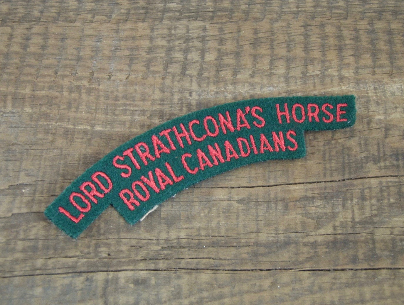 Vintage WW2 Lord Strathcona's Horse Royal Canadians LdSHRC | Etsy
