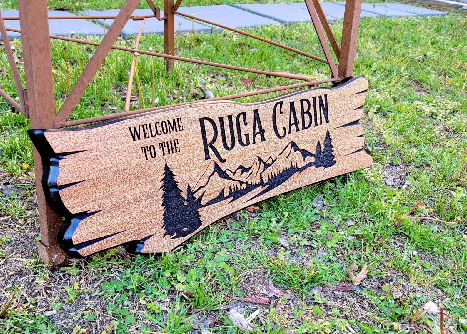 Outdoor Signs Custom Cabin Signs Campground Signs Custom - Etsy