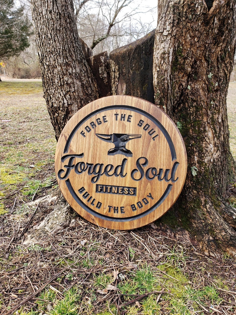 Personalized Wooden Sign Round Wooden Sign Personalized | Etsy