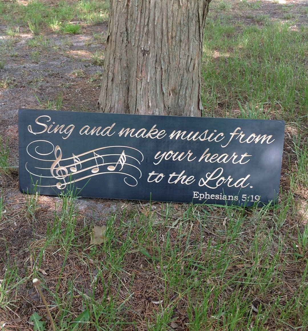 Music Room Sign, Recital, Wood Music Sign, Wedding Gift, Music Teacher ...