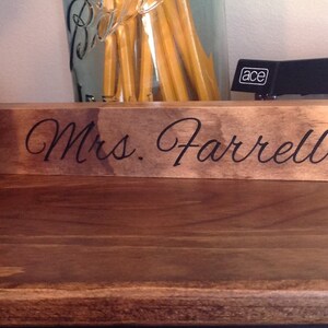 Personalized Desktop Name Sign, Teacher Gift, Reward Signs, Office ...