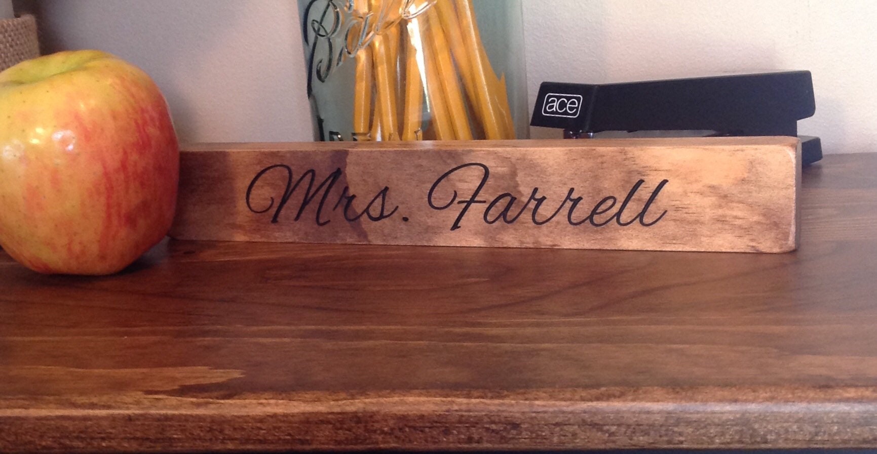 Personalized Desktop Name Sign Teacher Gift Reward Signs | Etsy