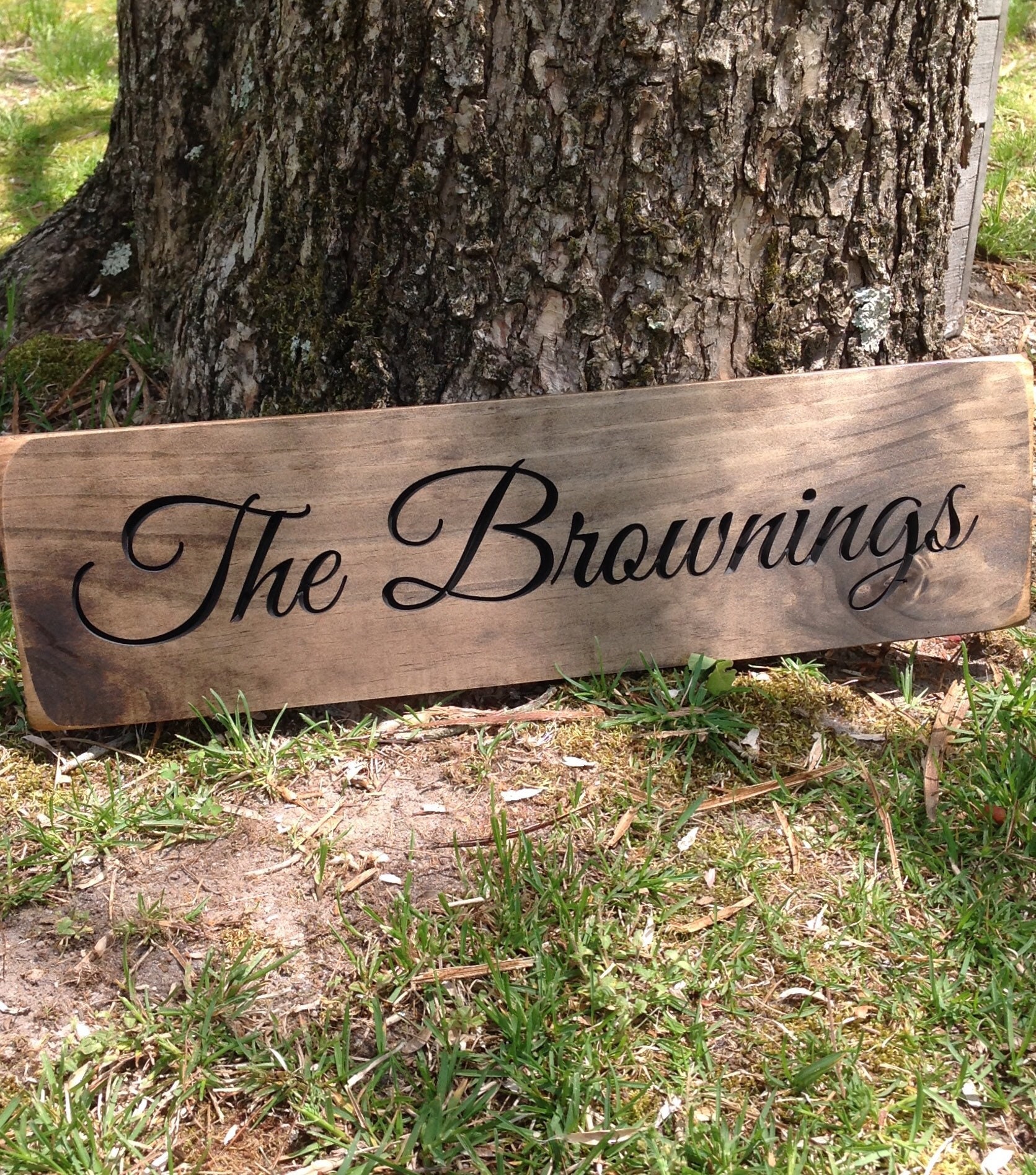 Personalized Family Name Sign Last Name Sign Wedding Sign | Etsy