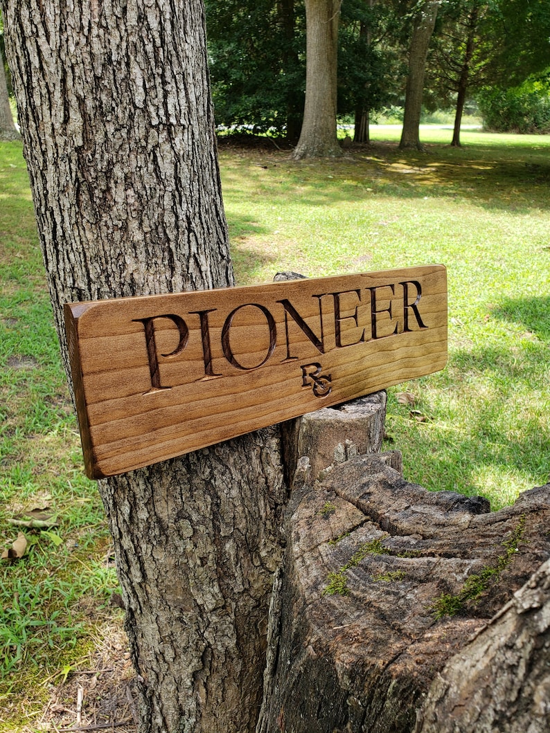 Personalized Cabin Sign Engraved Wood Sign Rustic Decor - Etsy
