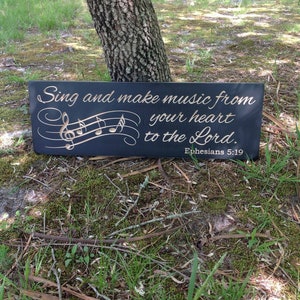 Music Room Sign, Recital, Wood Music Sign, Wedding Gift, Music Teacher ...