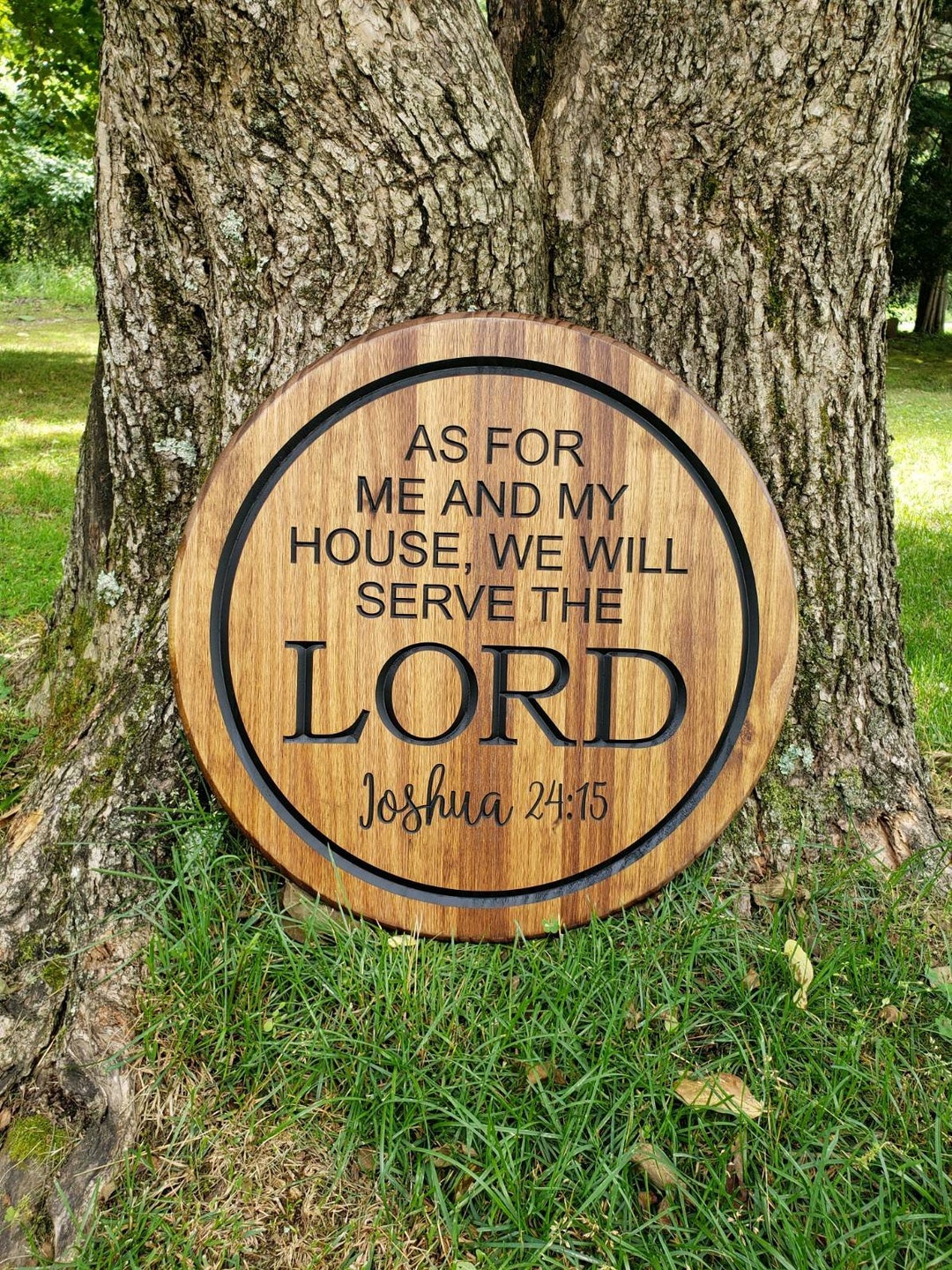 Personalized Wooden Sign, Round Wooden Sign, Personalized Sign, Family ...