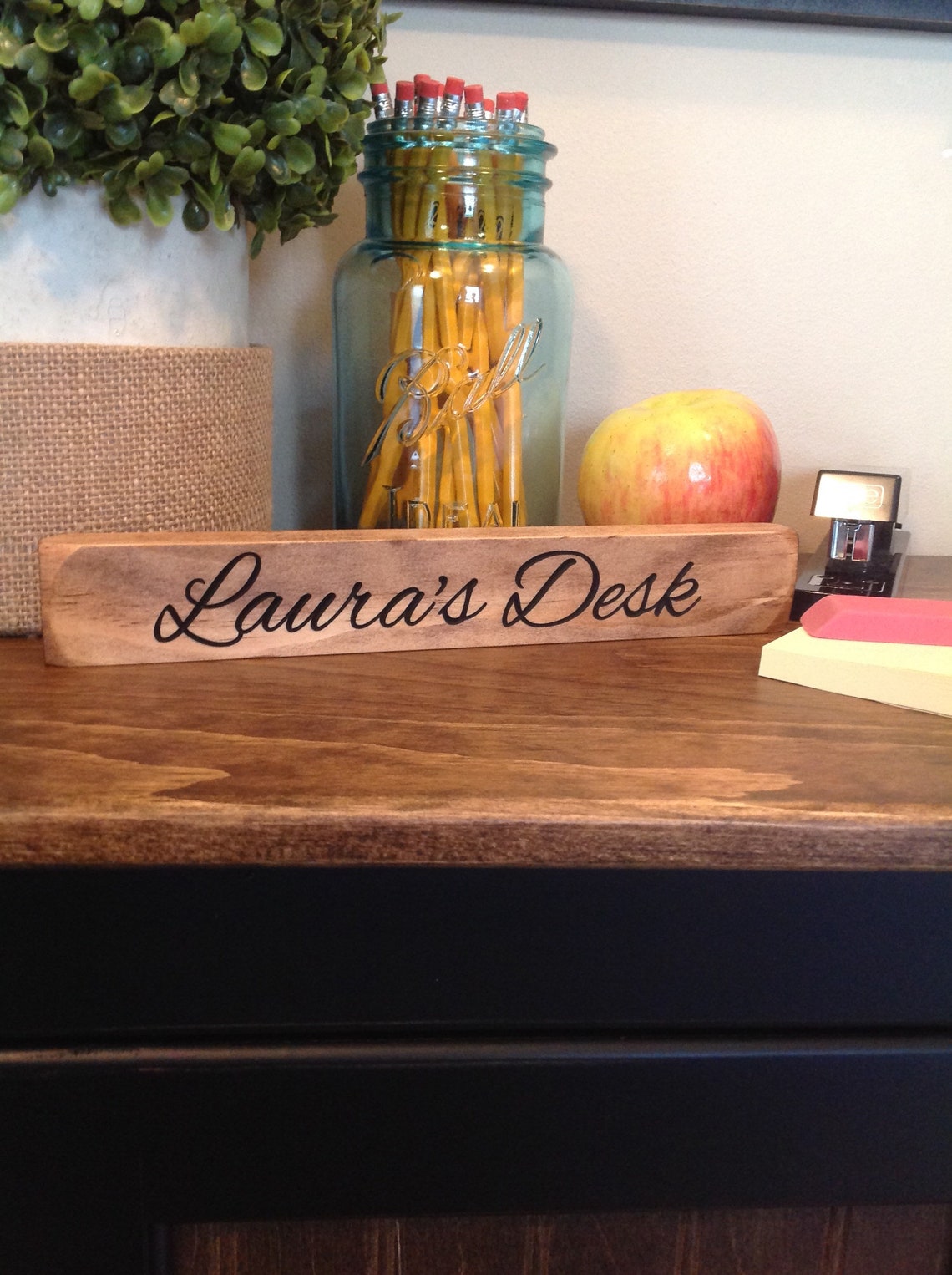 Personalized Desktop Name Sign Teacher Gift Reward Signs | Etsy