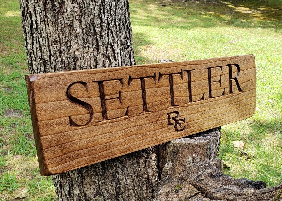 Personalized Rustic Sign, Engraved Wood Sign, Rustic Decor, Wedding ...