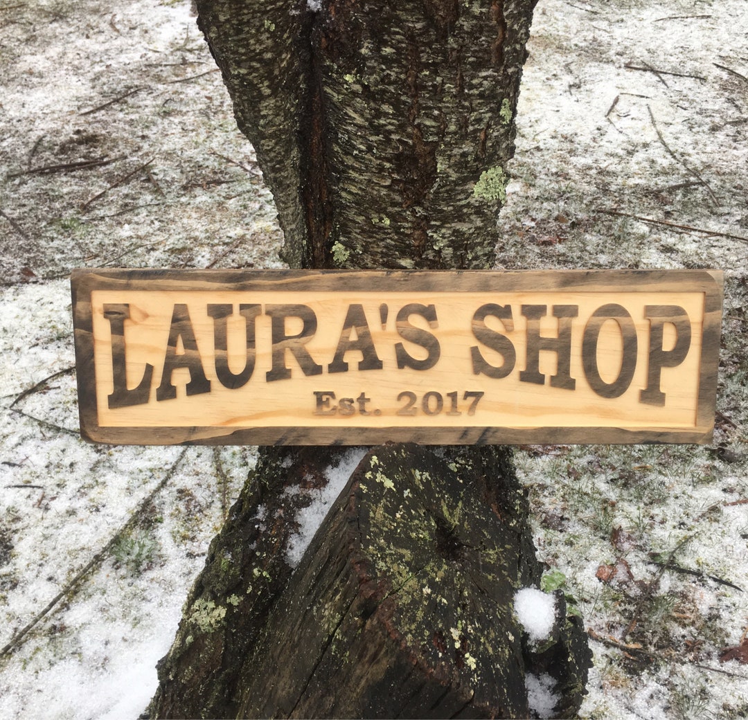 Personalized Rustic Sign, Engraved Wood Sign, Rustic Decor, Wedding ...