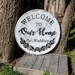 Personalized Wooden Sign Round Wooden Sign Personalized - Etsy