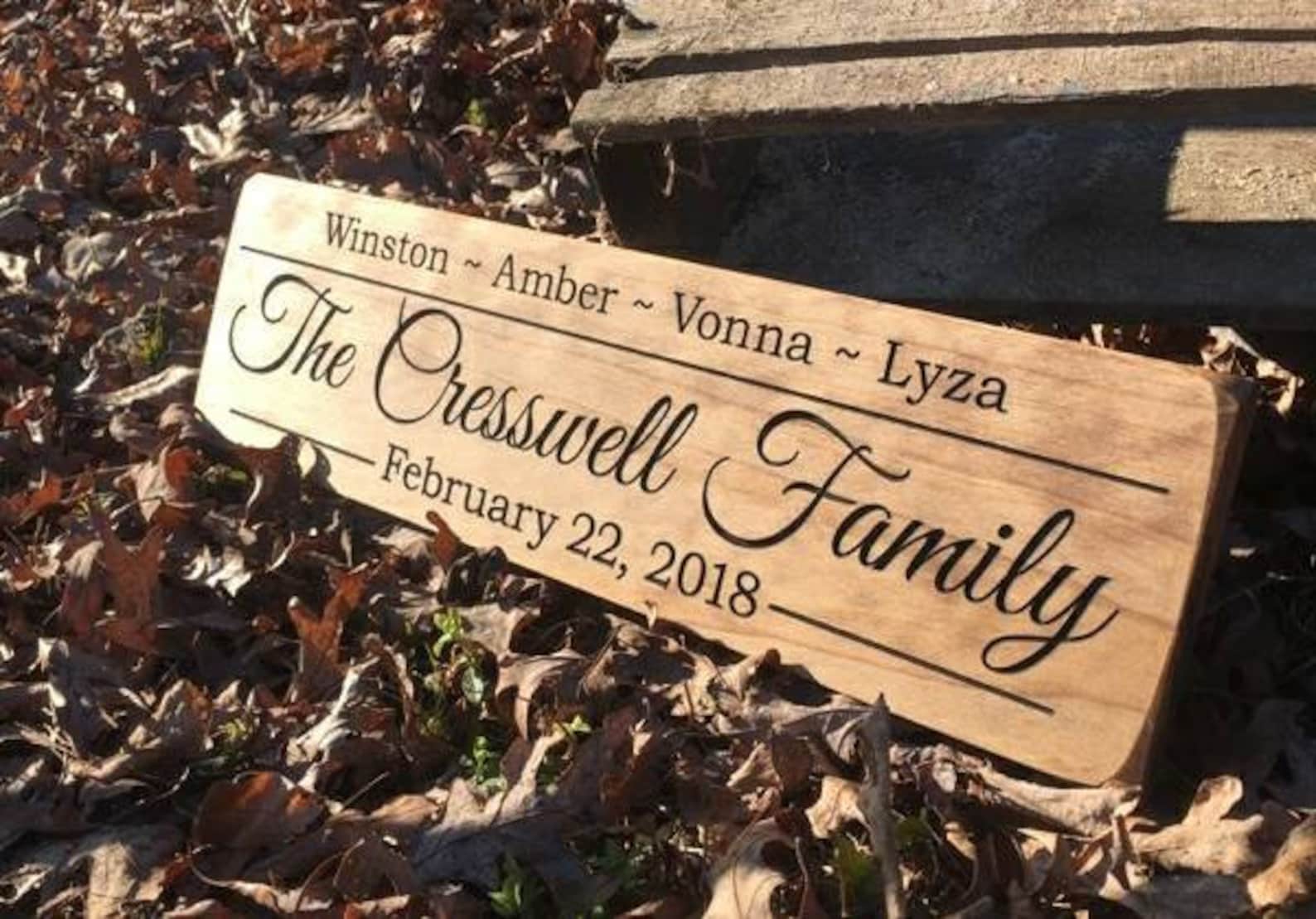 Custom Horse Sign Stable Engraved Wood Sign Rustic Decor | Etsy
