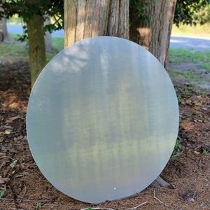 Round Metal Business Sign, Personalized Sign, Outdoor Signs, Aluminum ...