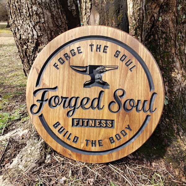 Wood Round Signs - Etsy