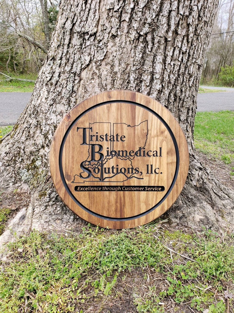 Wood Signs Round Wooden Sign Personalized Sign Family Name - Etsy