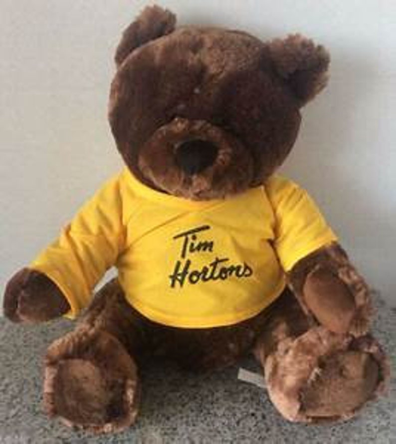 RETIRED Sidney Crosby Tim Horton's Donuts Coffee TEDDY Bear NEW in ...