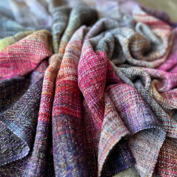 Handwoven Fabric - Etsy