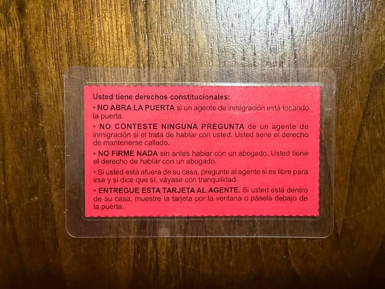 Red Cards / Tarjetas Rojas - Etsy