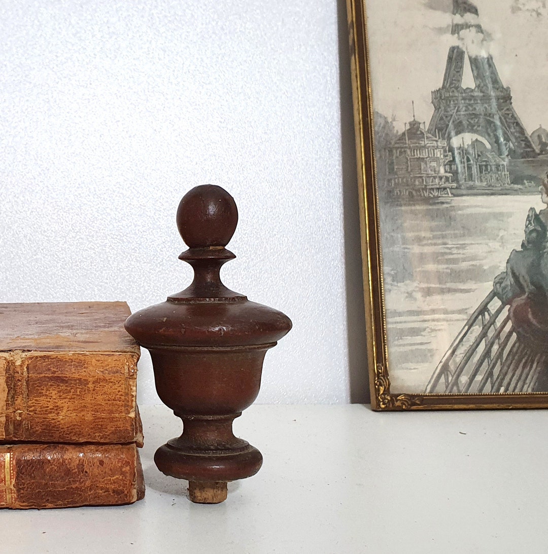 Antique Wood Finial for Pediment Bed Grandfather Clock - Etsy