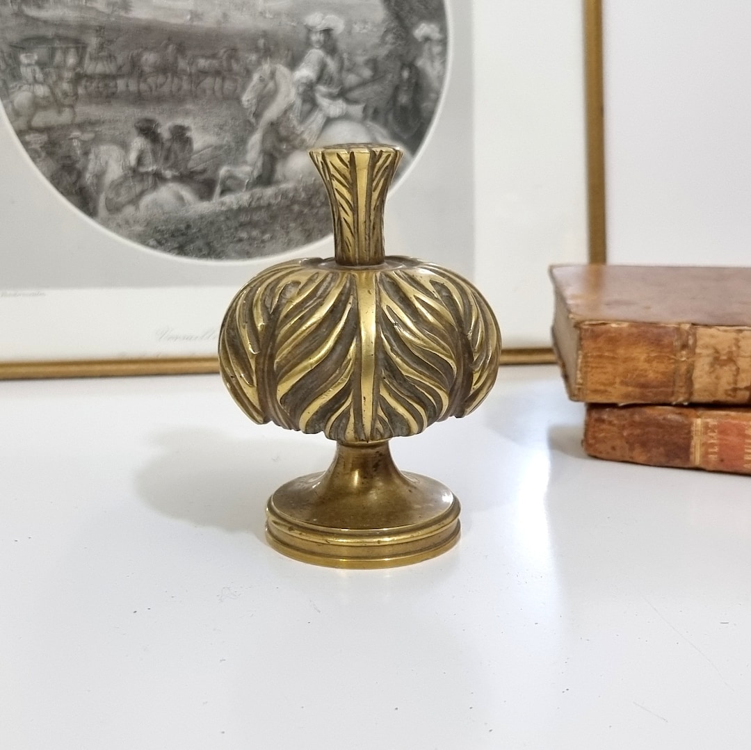 Vintage Bronze Finial French Hardware for Stairs, Newel Post, Bedpost ...