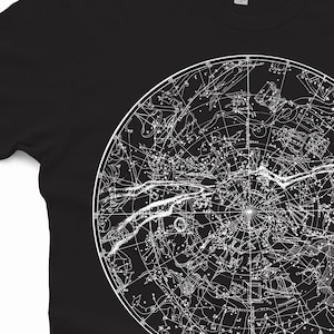 Constellation Shirt Unisex Astronomy Tshirt Men's | Etsy