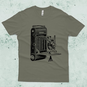 Men's Shirt - Camera T-shirt - Photography Tshirt - Graphic T Shirt ...