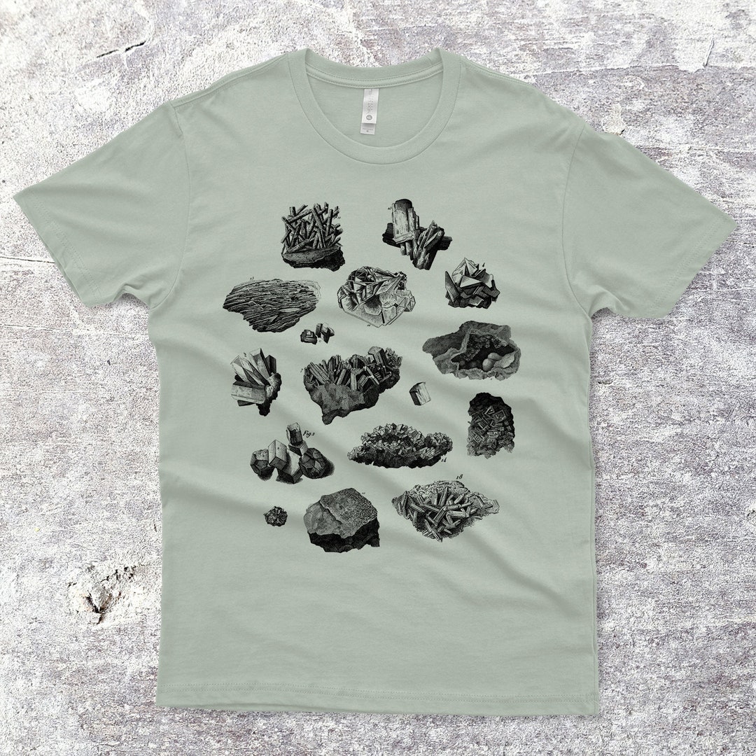 Rock and Mineral Unisex Tshirt, Rockhound Shirt, Geology Rock Shirt ...