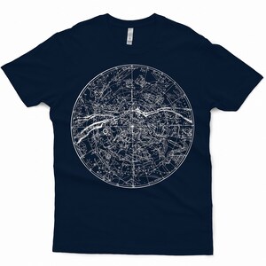 Constellation Shirt Unisex Astronomy Tshirt Men's | Etsy