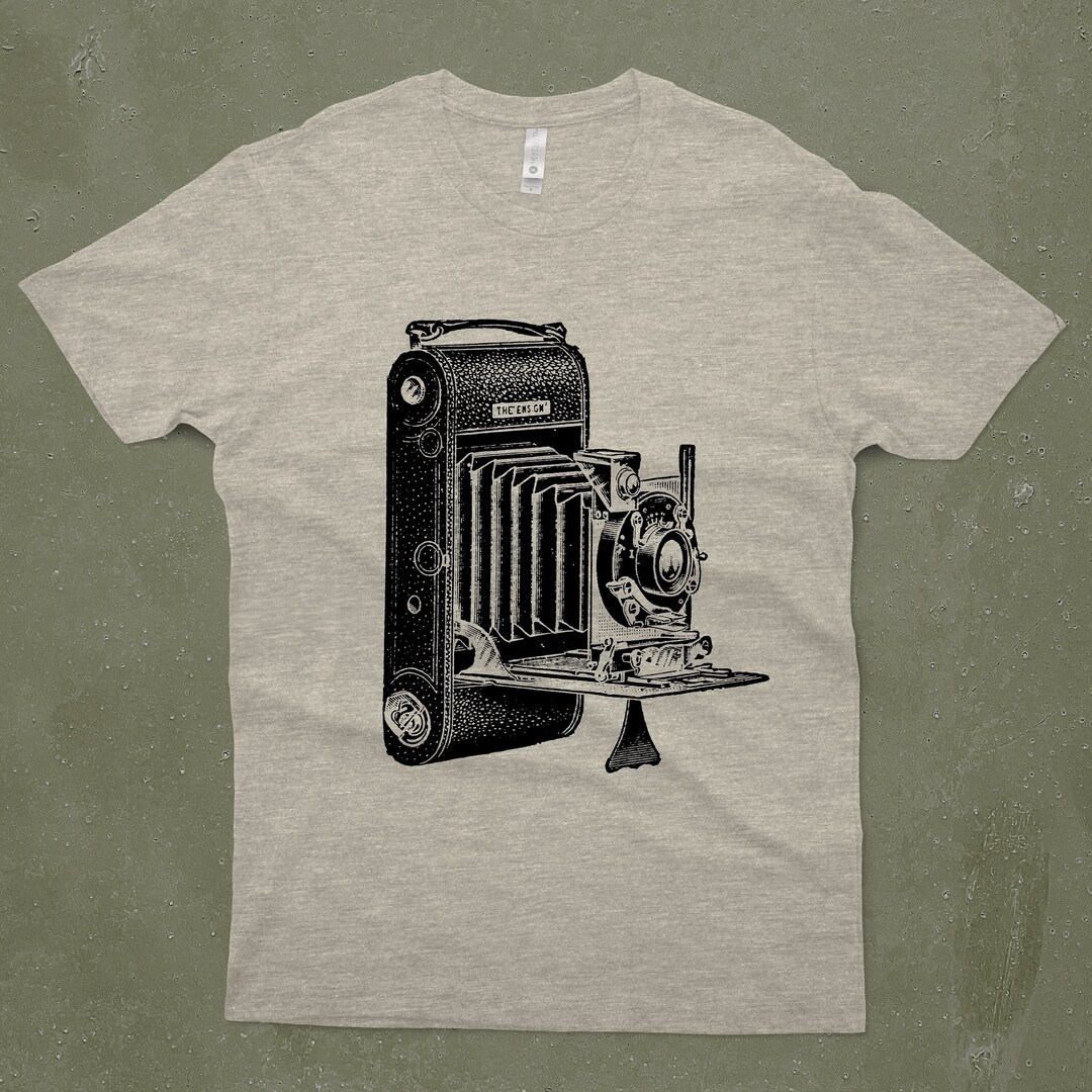 Men's Shirt - Camera T-shirt - Photography Tshirt - Graphic T Shirt ...