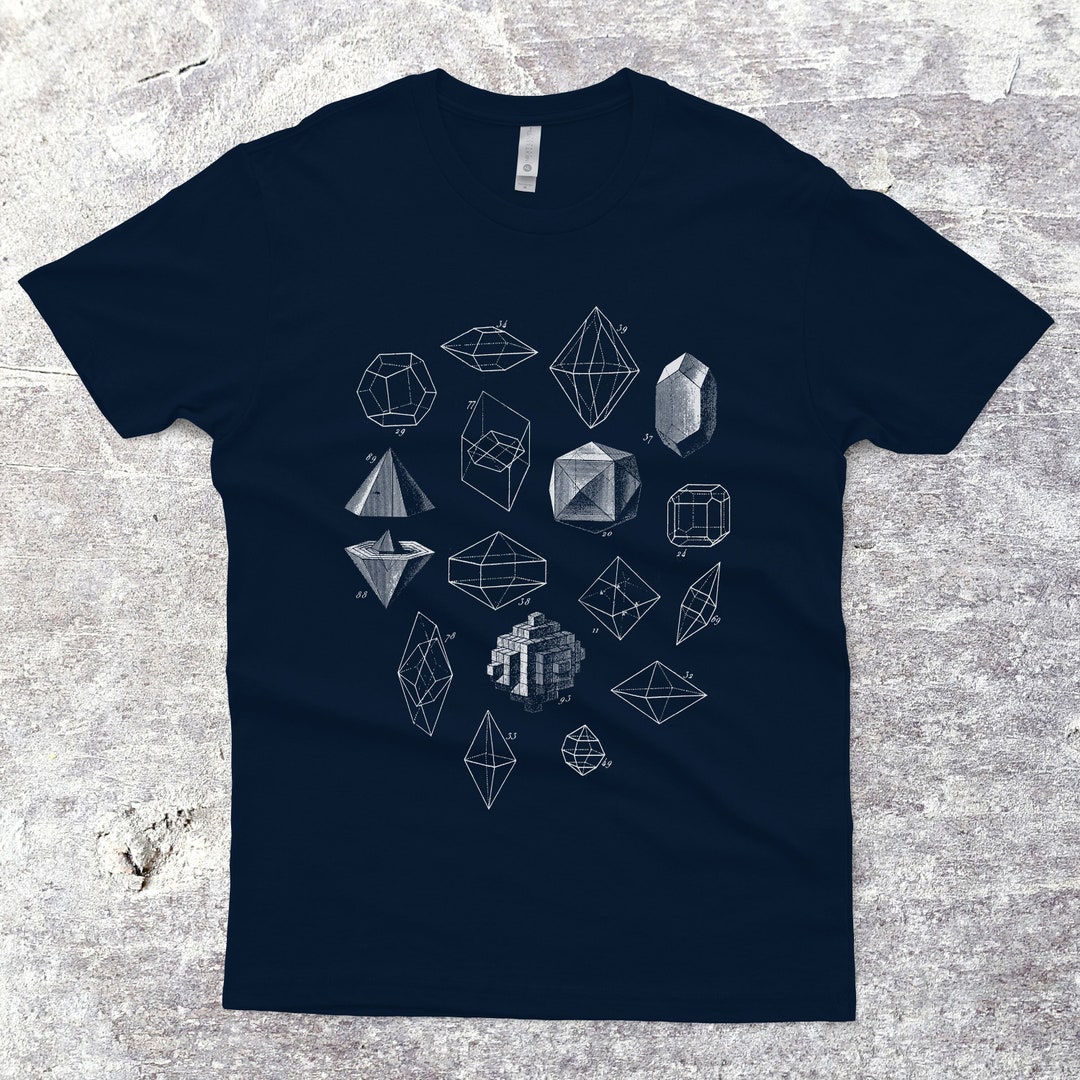 Geometric Shapes T-shirt - Unisex Graphic Tee Shirt - Geometric Math ...