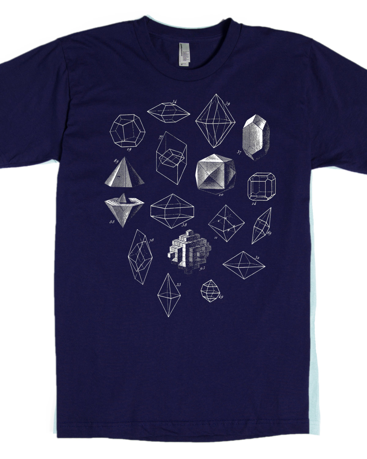 Geometric Shapes T-shirt Unisex Graphic Tee Shirt | Etsy