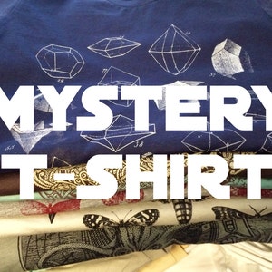 Mystery T-shirt - Random Graphic Tee - Creative Tees - Vintage Art ...