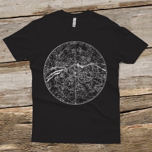 Constellation Shirt - Unisex - Astronomy Tshirt - Men's and Women's T ...