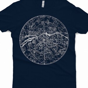 Constellation Shirt Unisex Astronomy Tshirt Men's | Etsy