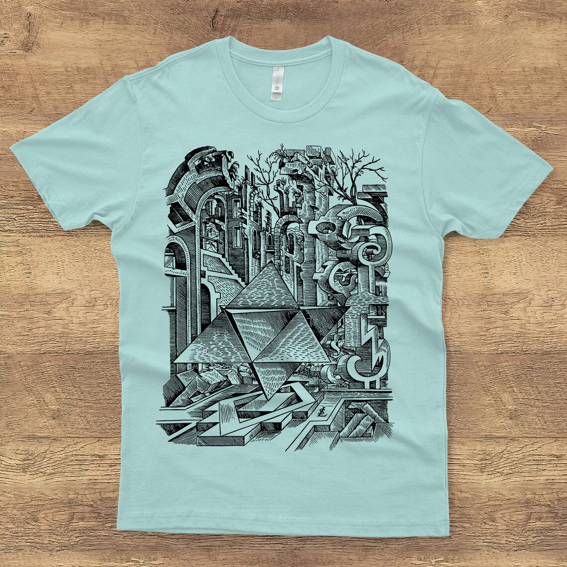 Surreal Unisex Shirt Surrealism Tshirt Graphic tee | Etsy