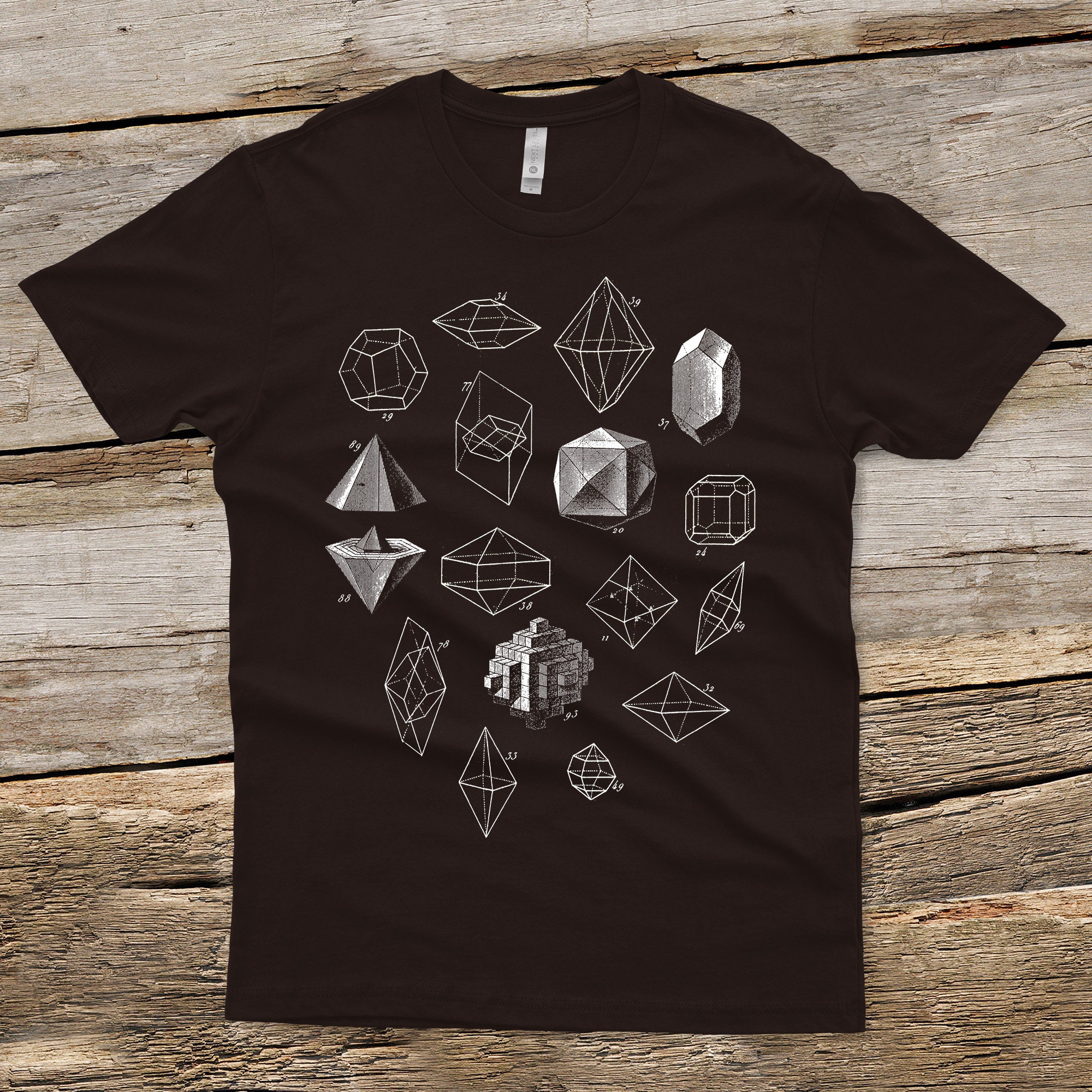 Geometric Shapes T-shirt Unisex Graphic Tee Shirt | Etsy