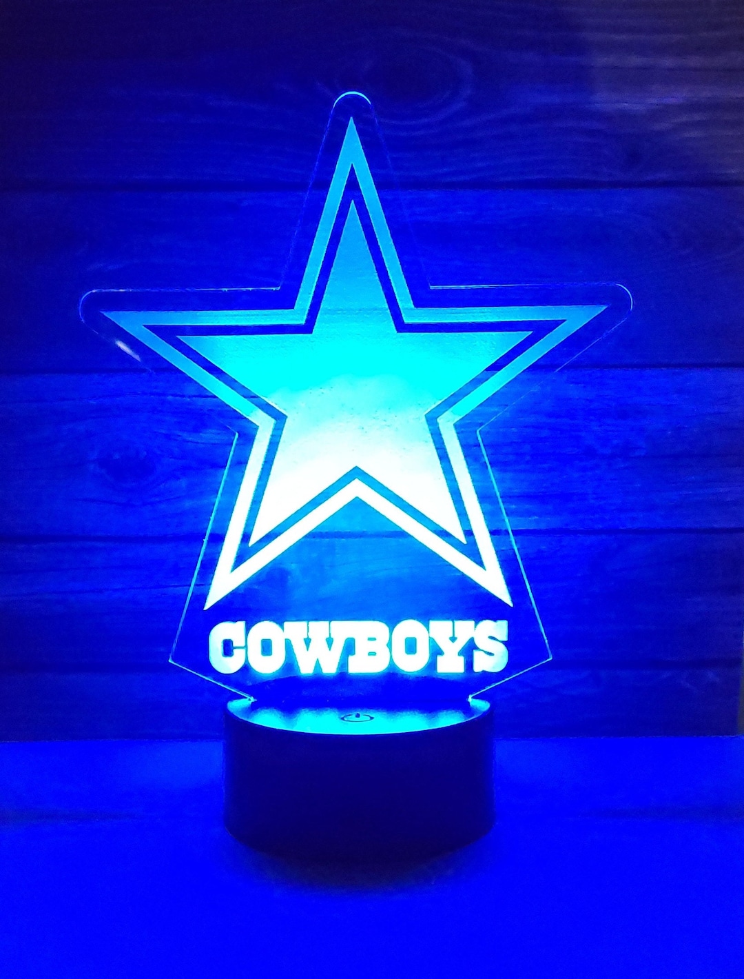Custom Sports Team Logo LED Light W/remote - Etsy