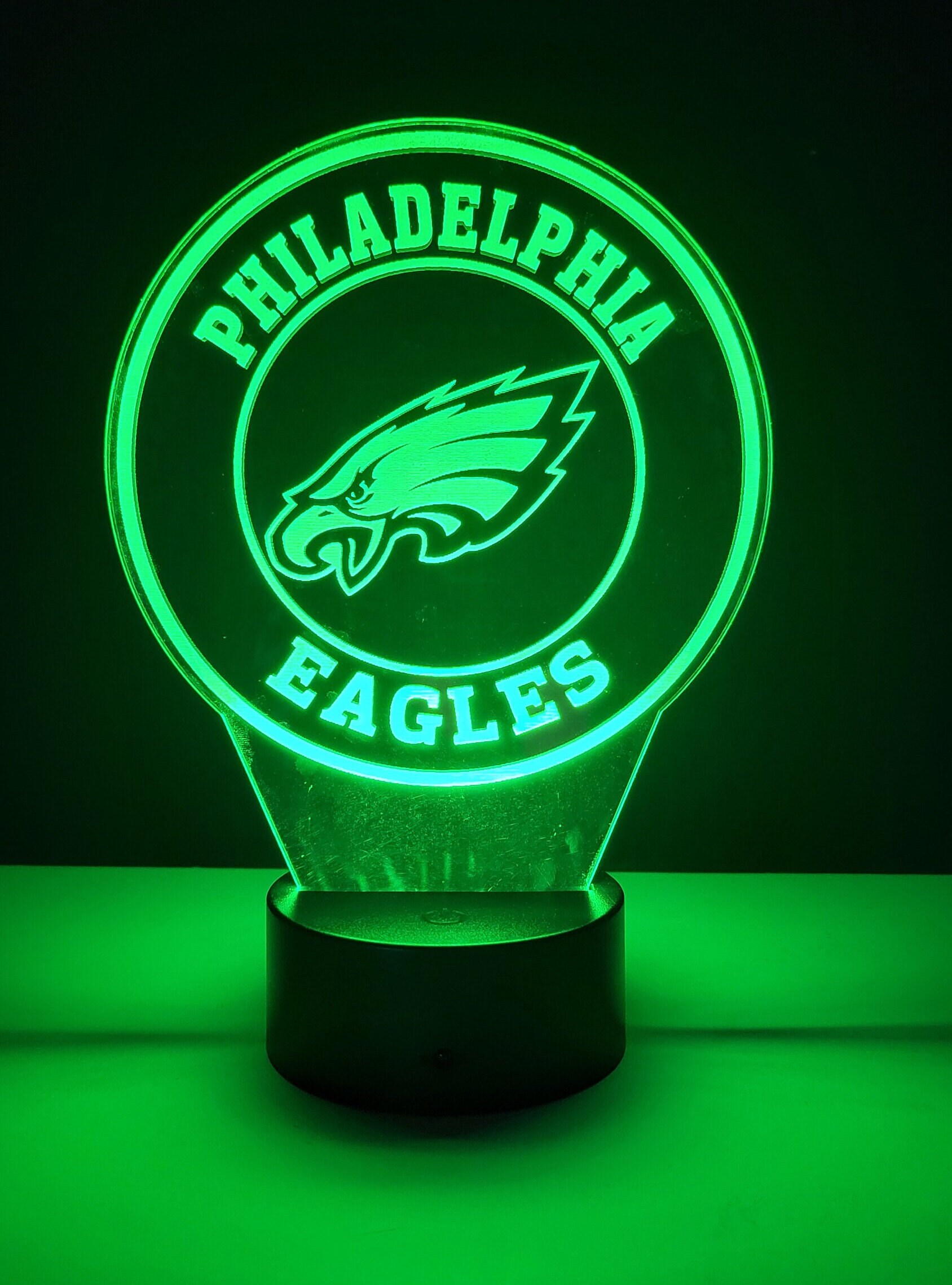 Custom Sports Team Logo LED Light W/remote - Etsy