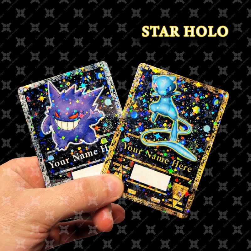 Custom Pokemone Card - Etsy