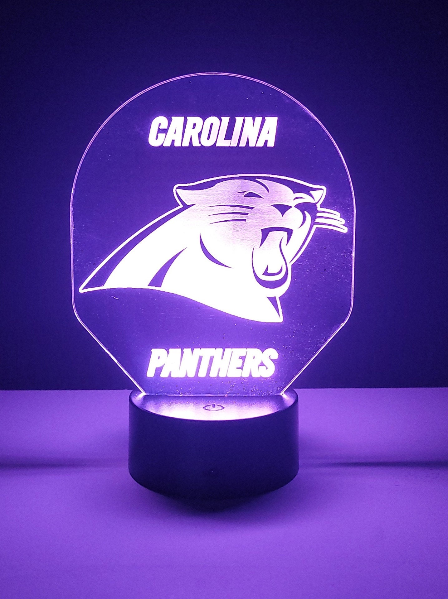Custom Sports Team Logo LED Light W/remote - Etsy