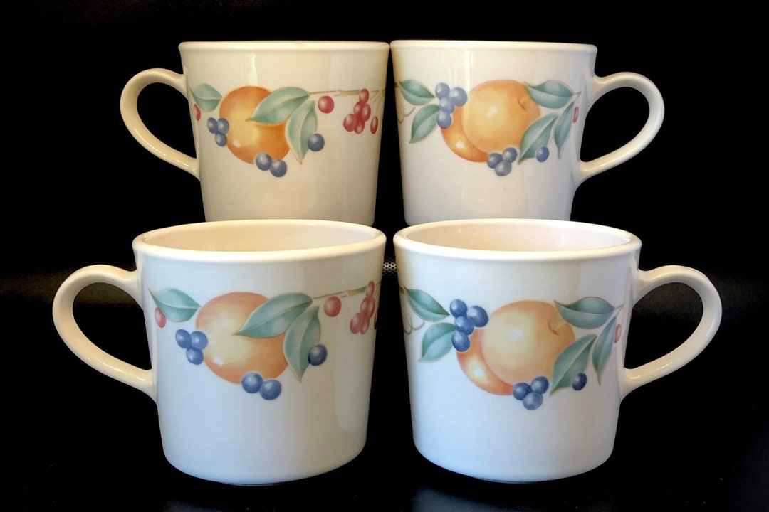 Vintage Corelle Corning Ware Coffee Cups, Two 2 Sets of 4 - Etsy