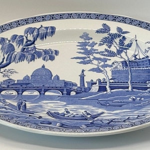 Spode Blue Room "rome" Wall Art Plate - Etsy