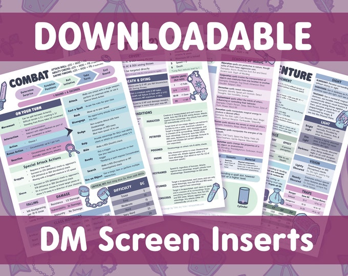 Dm Screen Book of Magic - Etsy